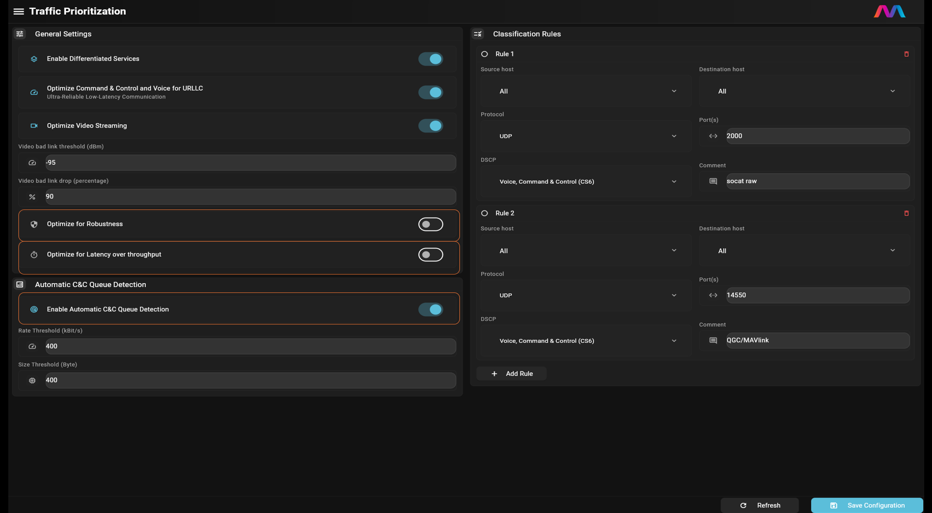 Low Latency C&C and Video Streaming Guide